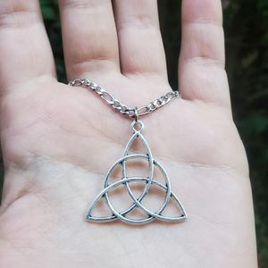 Jewelry | New Handmade Silver Celtic Triangle Necklace | Poshmark